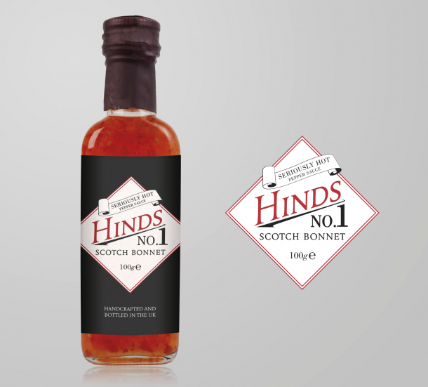 Hinds Chilli Sauce packaging design - Archive - mark-making*