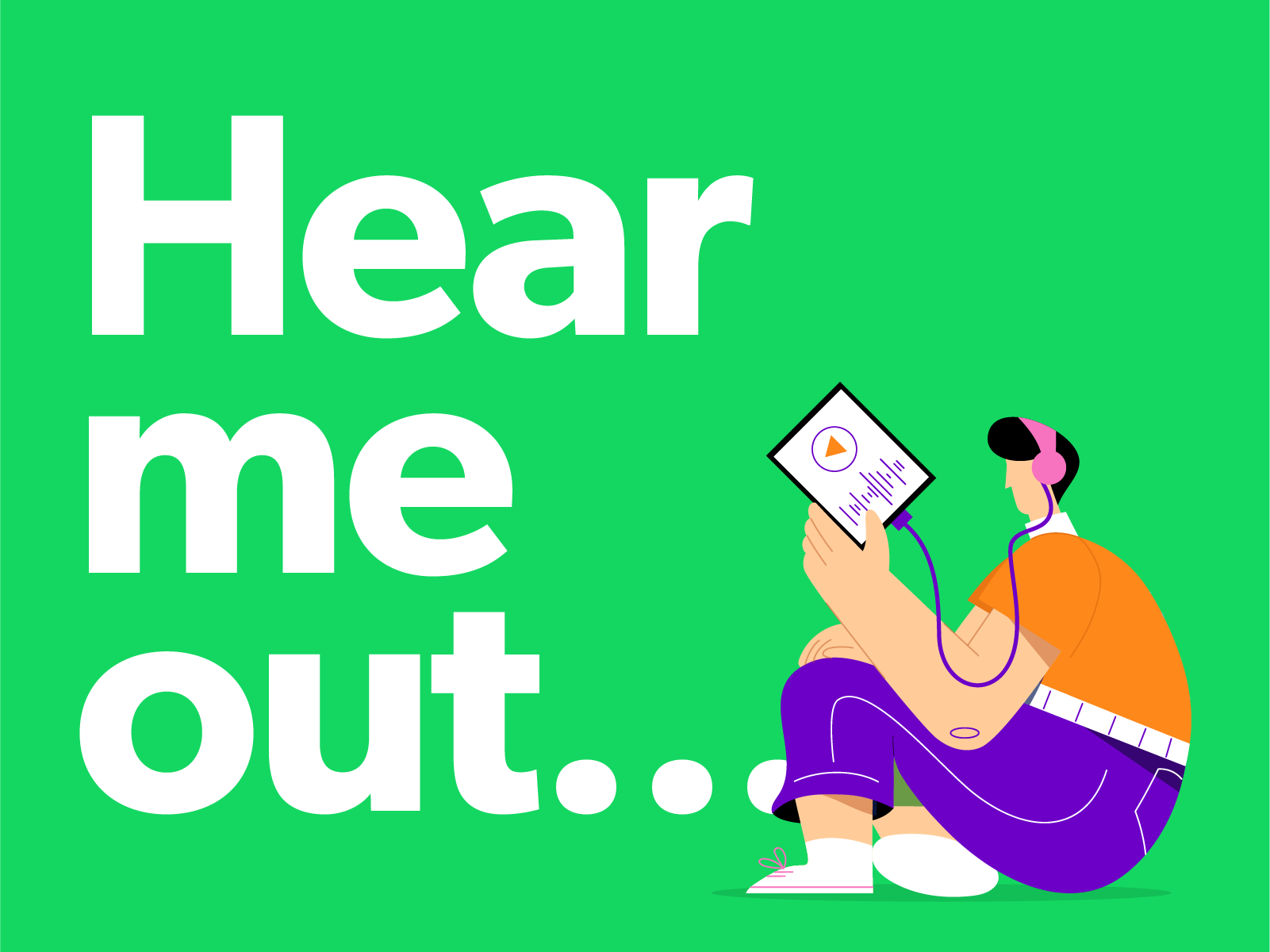 Hear me out… - Design & Culture, Studio & Team - mark-making*